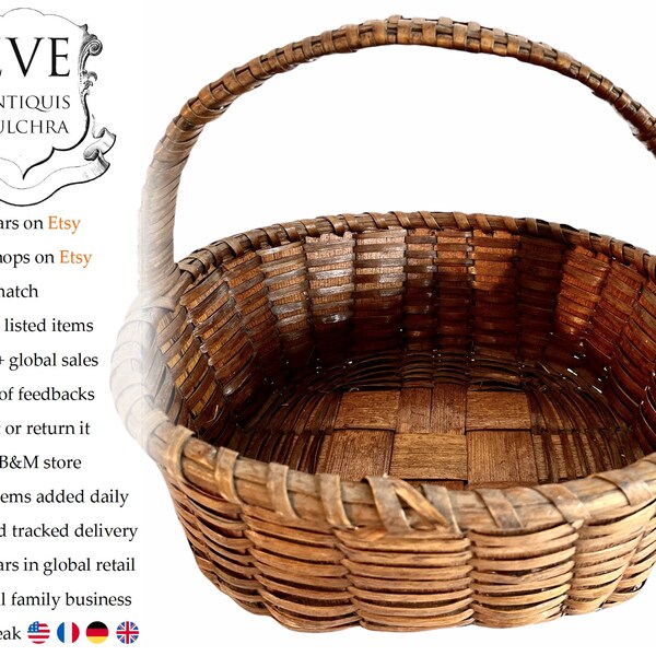 French Market Basket - Etsy