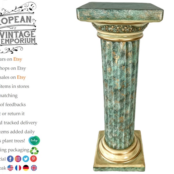 Plaster Plinth Display Stand - Etsy