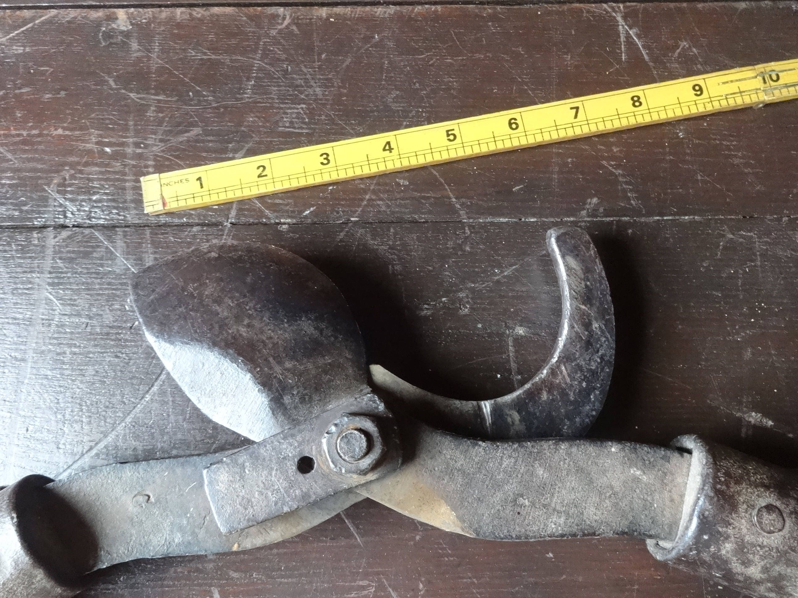 Vintage French Iron Wood Grape Vine Grapevine Cutting Shears Cutters ...