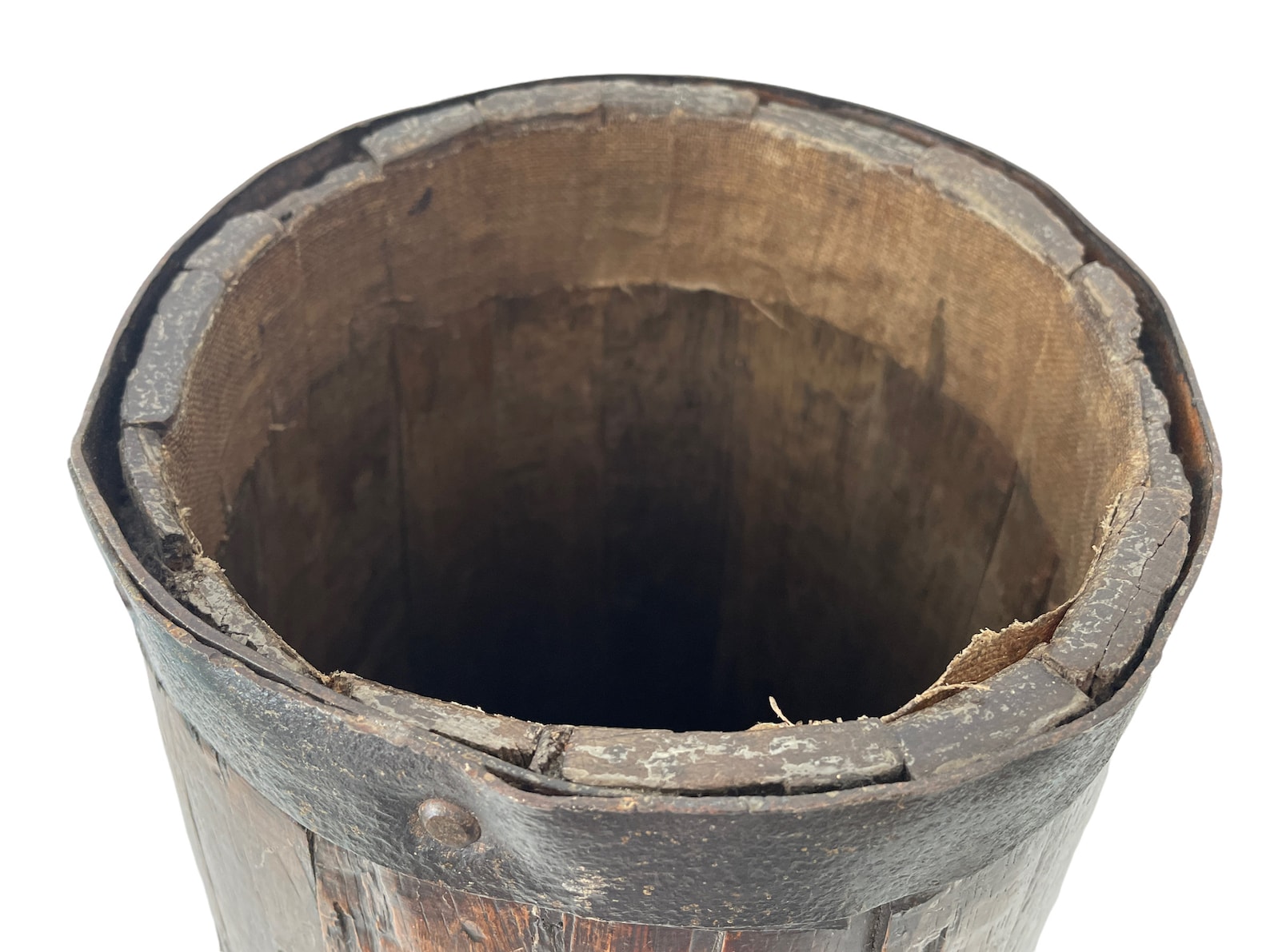 Antique French Dark Wooden Butter Barrel Churn Heavy Farmer - Etsy