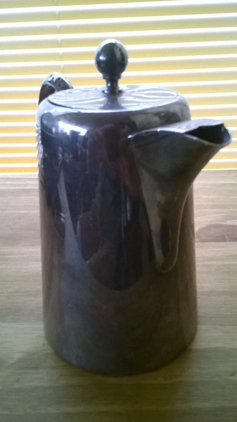 Vintage English Viners of Sheffield Heavy EPNS A1 Silver Plate Teapot ...