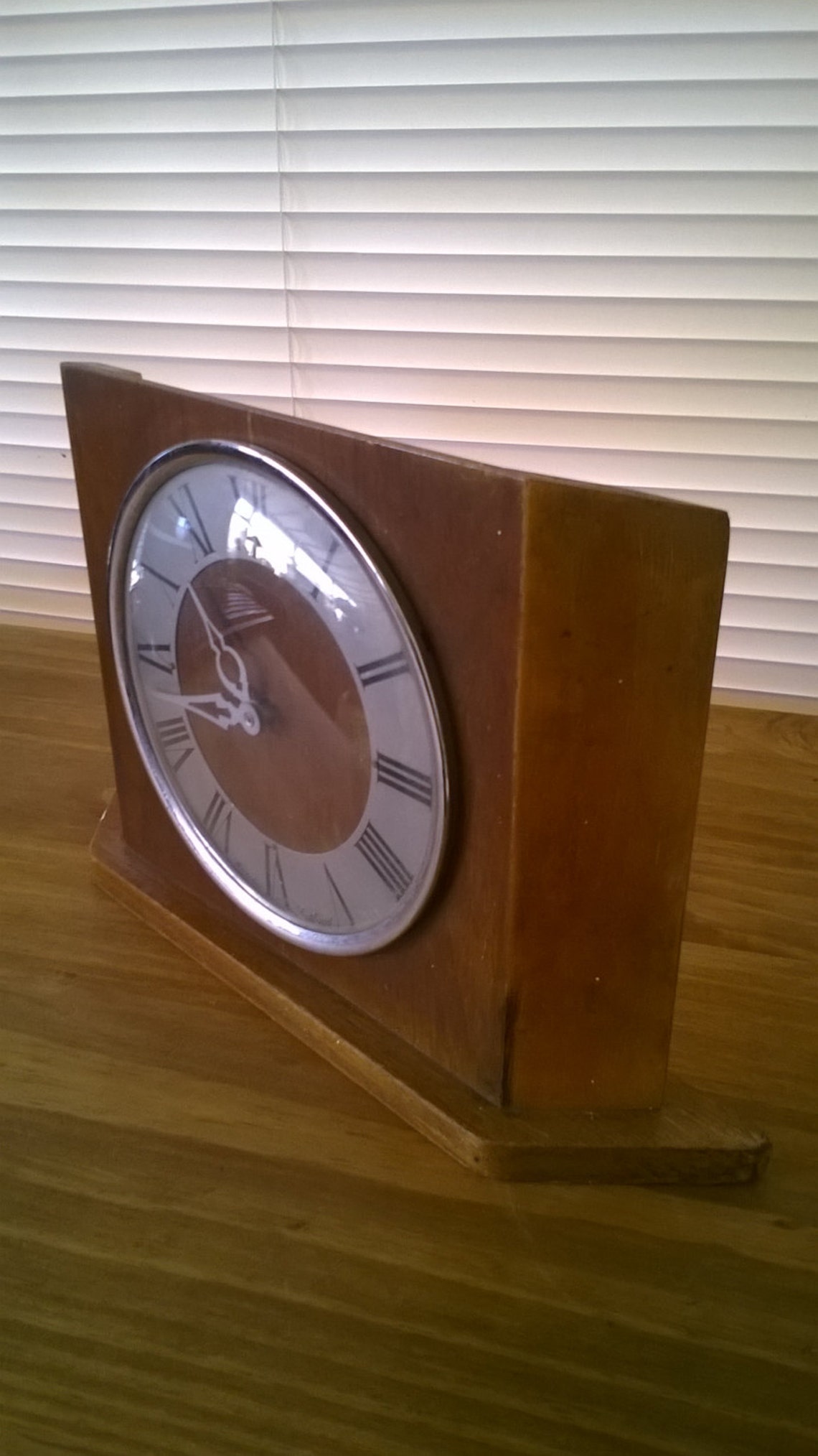 Vintage Scottish Westclox Wooden Wood Sideboard Dresser Clock - Etsy