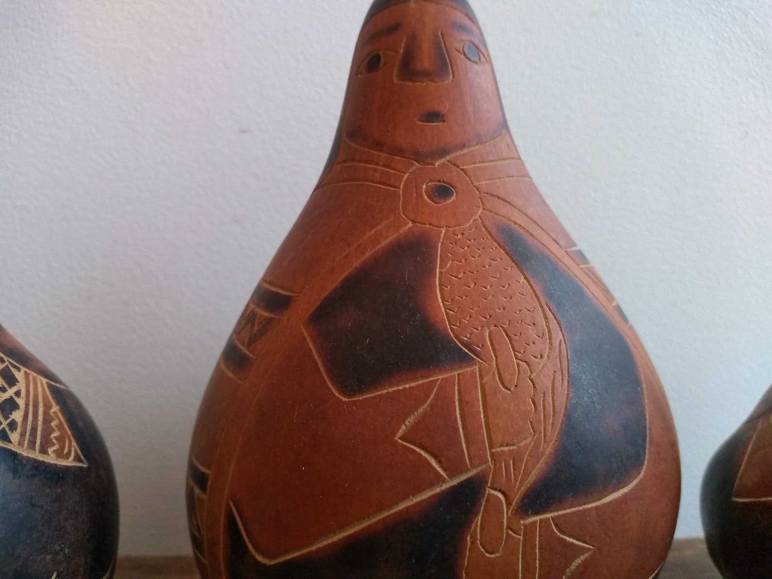 Vintage Equador Dried Gourd Fruit Vegetable Percussion Musical | Etsy