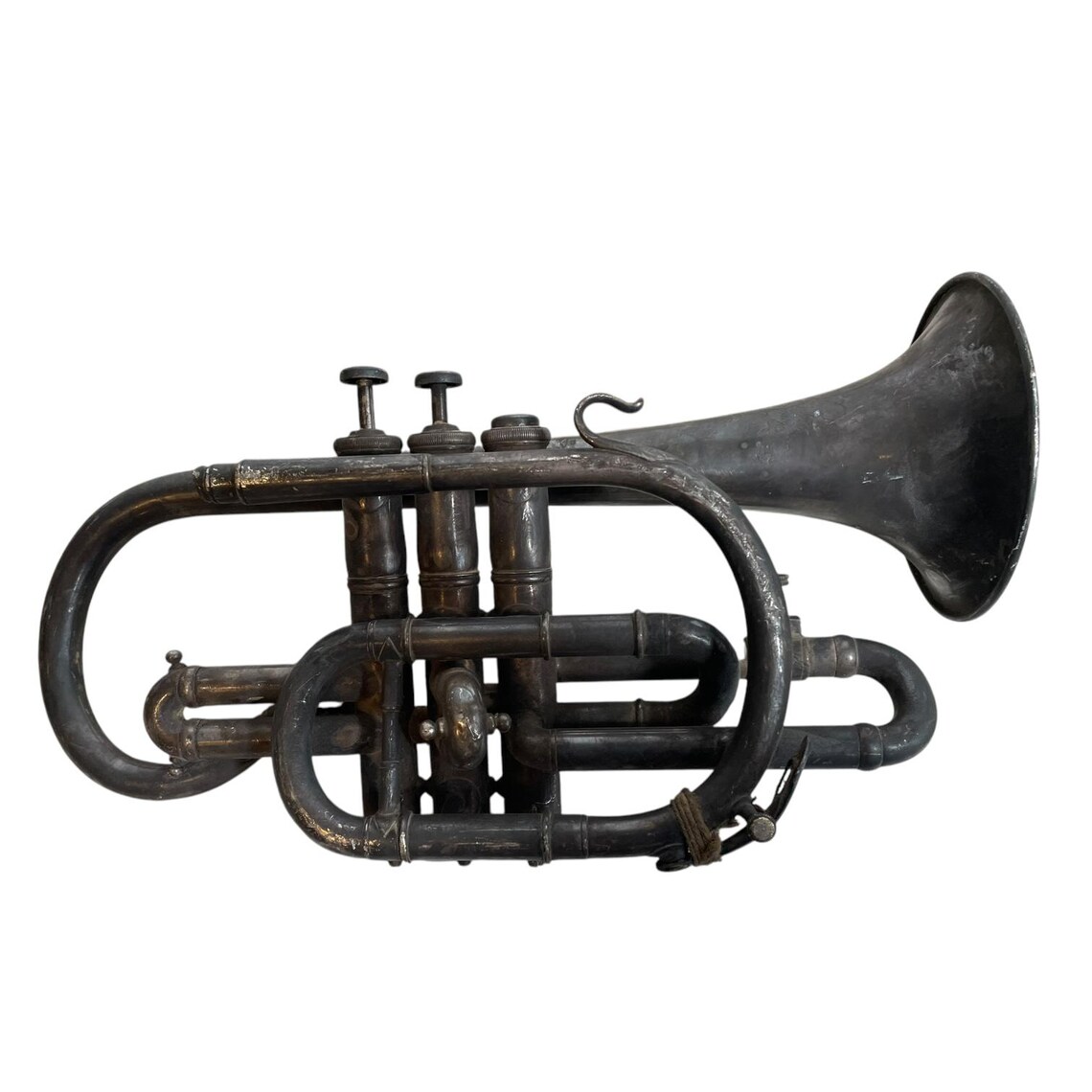 Vintage Trumpet Horn French Paris Traditional Musical Instrument Metal ...