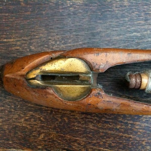 Antique English Large Wood Silk Spindle Spinning Shuttle Circa 1920-30s ...