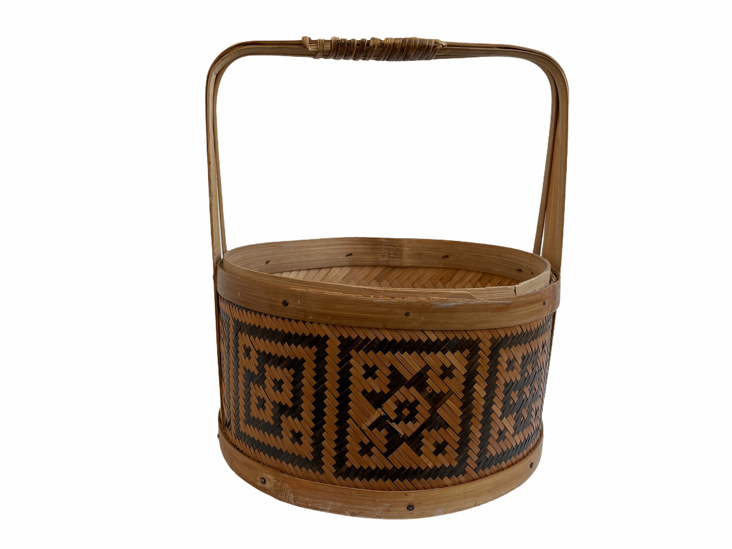 Vintage Thai Asian Traditional Woven Rice Food Basket Storage - Etsy UK
