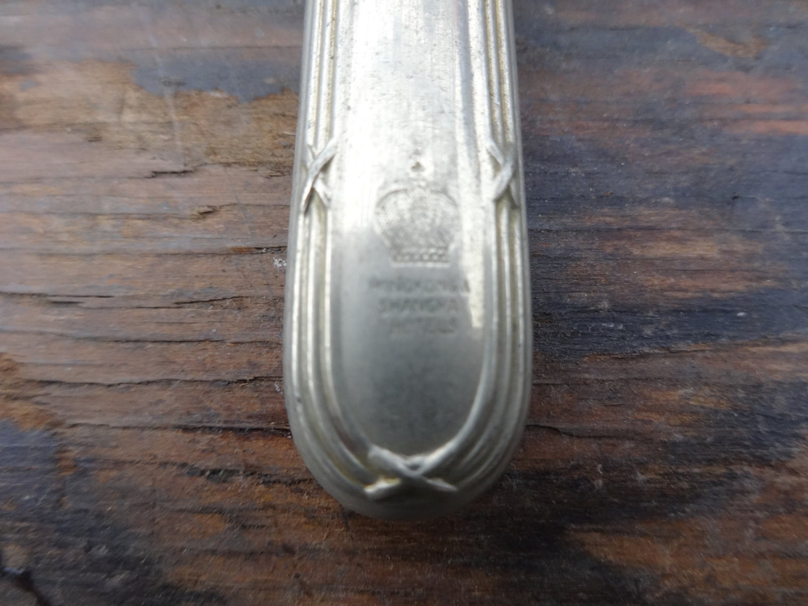 Vintage English Sheffield Unfinished Reed & Bow Hong Kong | Etsy