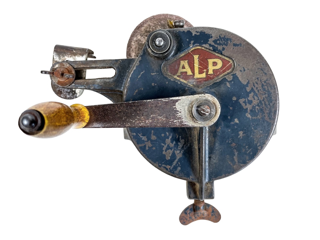 Vintage French ALP Hand Powered Operated Grinding Blade Knife ...