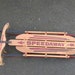 Vintage Genuine Gladding Speedaway Wood Metal Wooden Snow Sled Sledge ...
