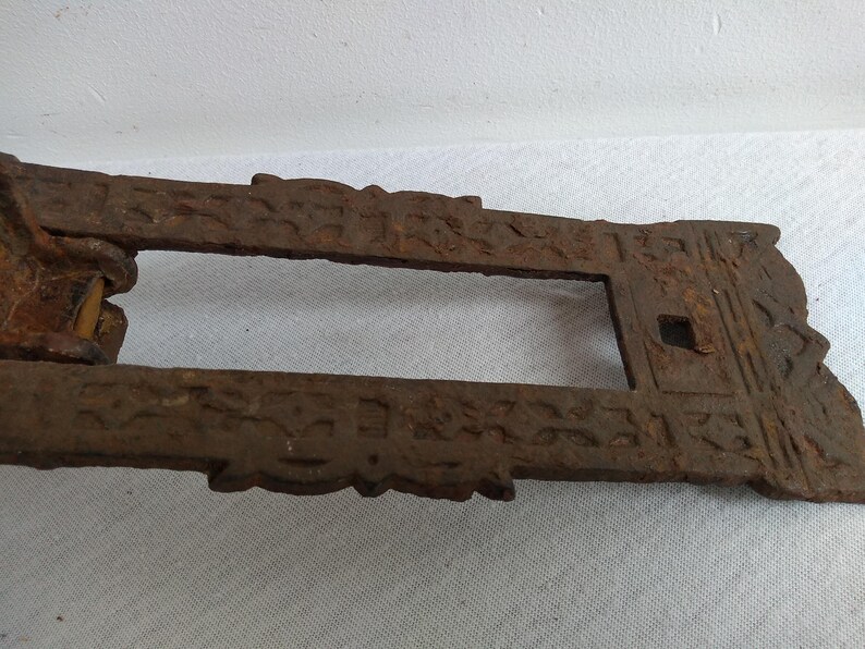 Antique English Small Iron Metal Letter Mail Box Door Hatch | Etsy