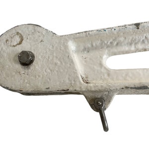 Vintage French Old Metal Aluminium Ship Boat Davit Pulley Support Tool ...
