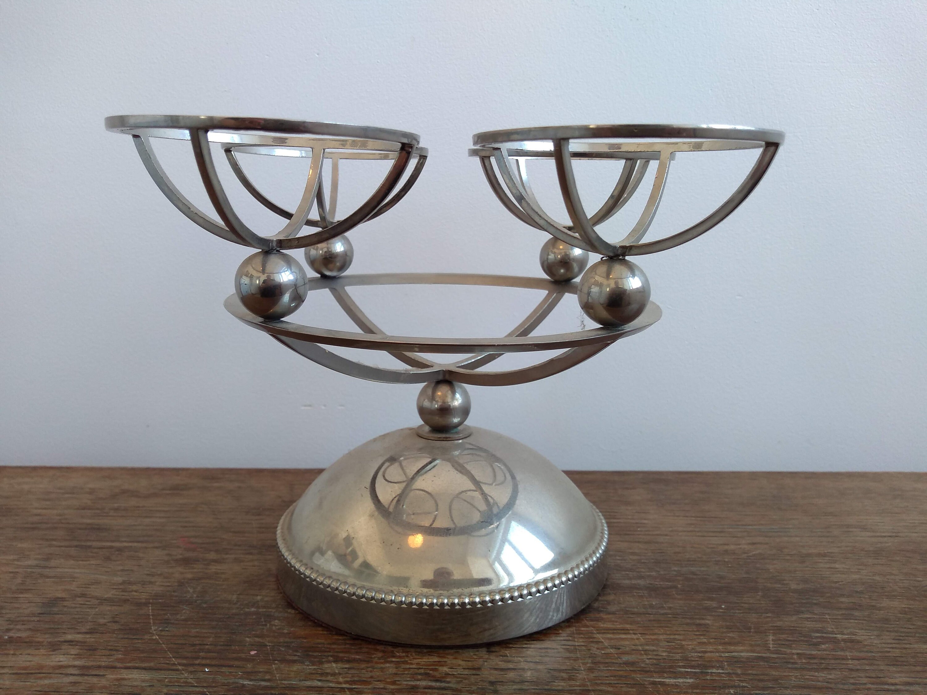 Vintage French Metal Fruit Display Holder Bowl Plate Dish | Etsy