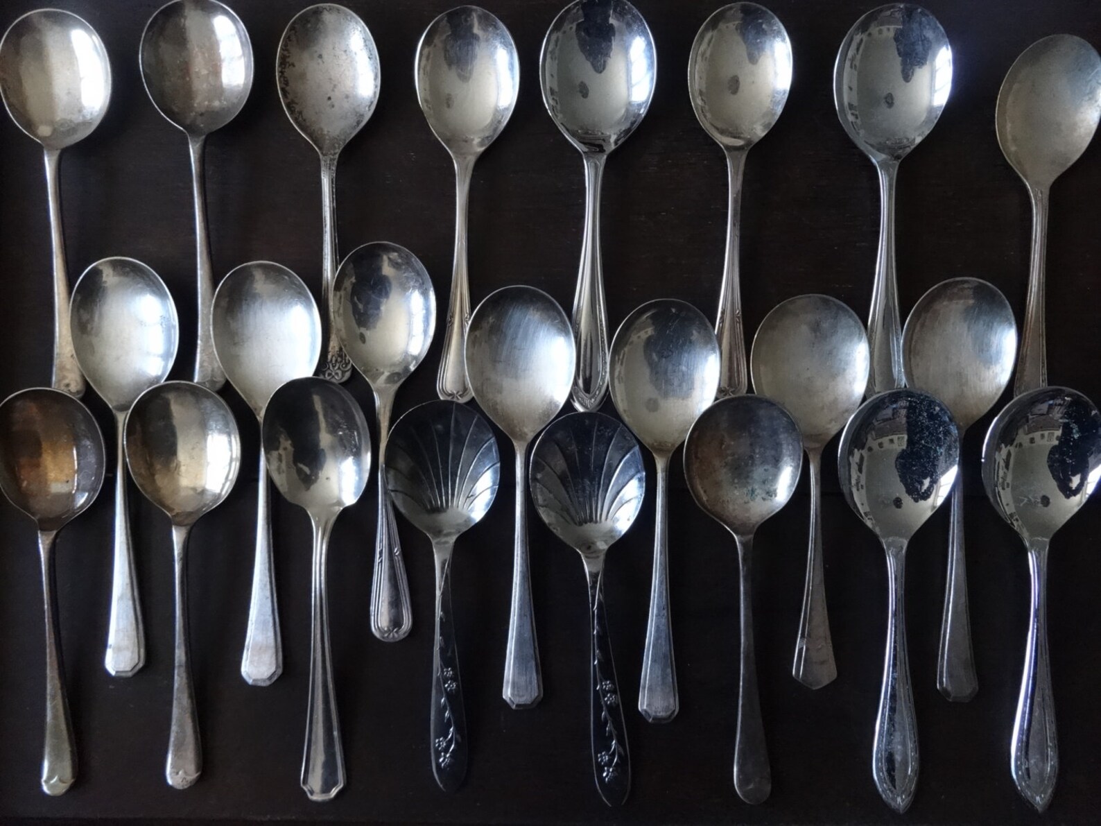 Vintage English Assorted 23 Small Soup Sweet Pudding Spoons - Etsy