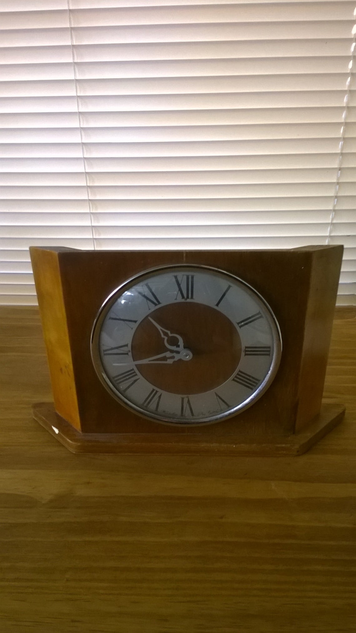 Vintage Scottish Westclox Wooden Wood Sideboard Dresser Clock - Etsy
