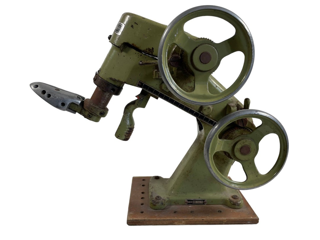 Vintage French Eupedus Shoe Boot Stretching Stretcher Cobbler Machine ...