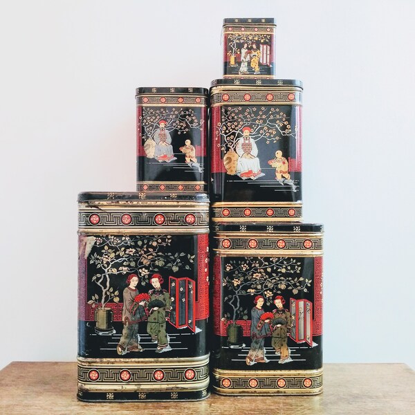 Large Tin Box - Etsy
