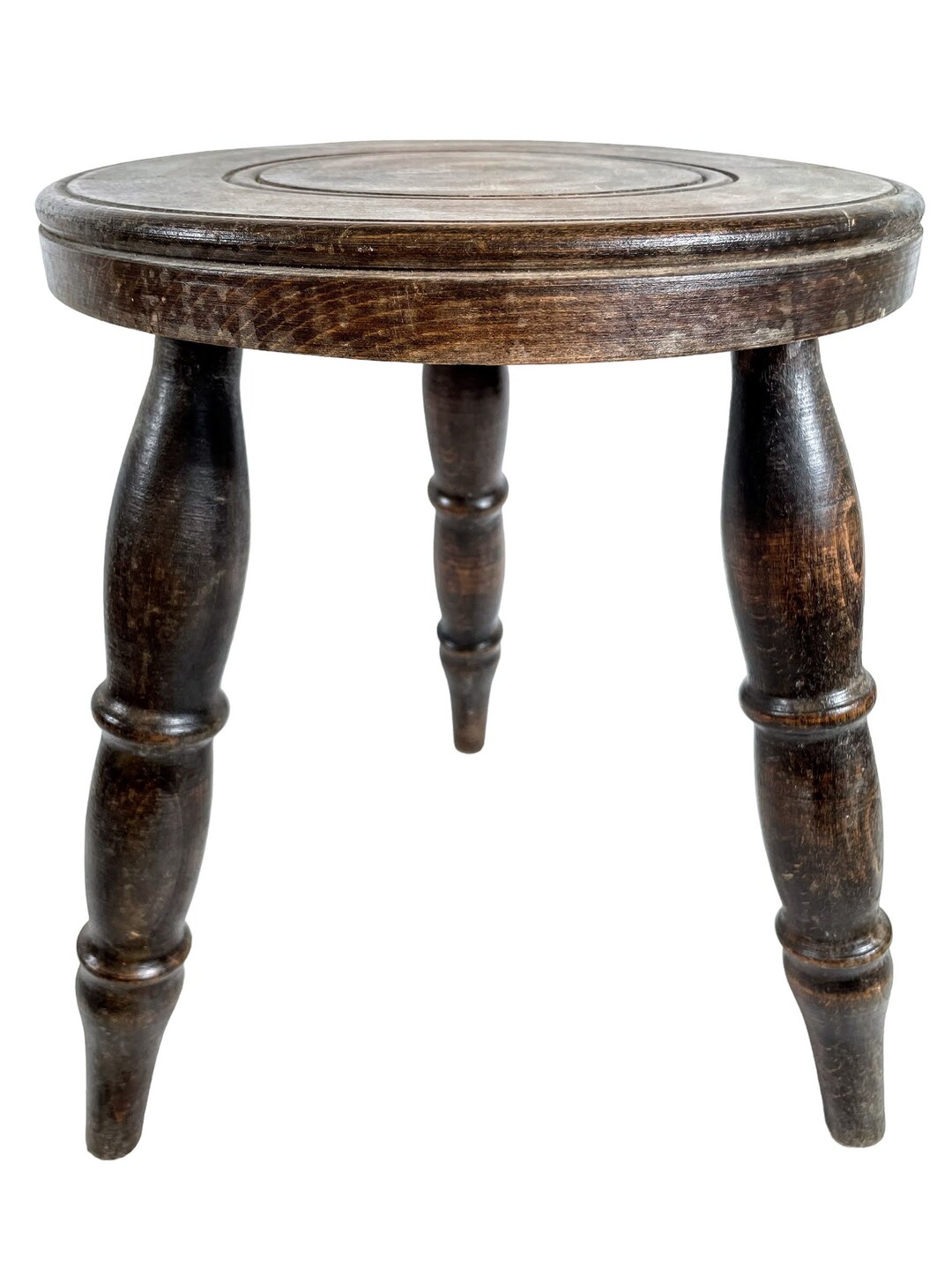 Vintage Stool Country Cottage French Milking Stool Kitchen Table Farm ...