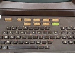 Vintage French Minitel 1 Telic Alcatel Message System Screen Monitor ...