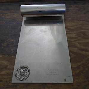 Vintage French Stalter Alencon Stainless Steel Waitress Waiter Notepad ...