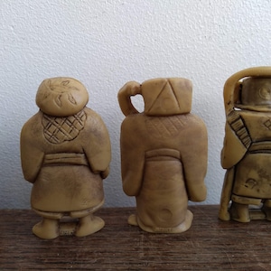 Vintage French Plastic Reproduction of Japanese Shunga Netsuke Style ...