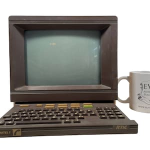 Vintage French Minitel 1 Telic Alcatel Message System Screen Monitor ...