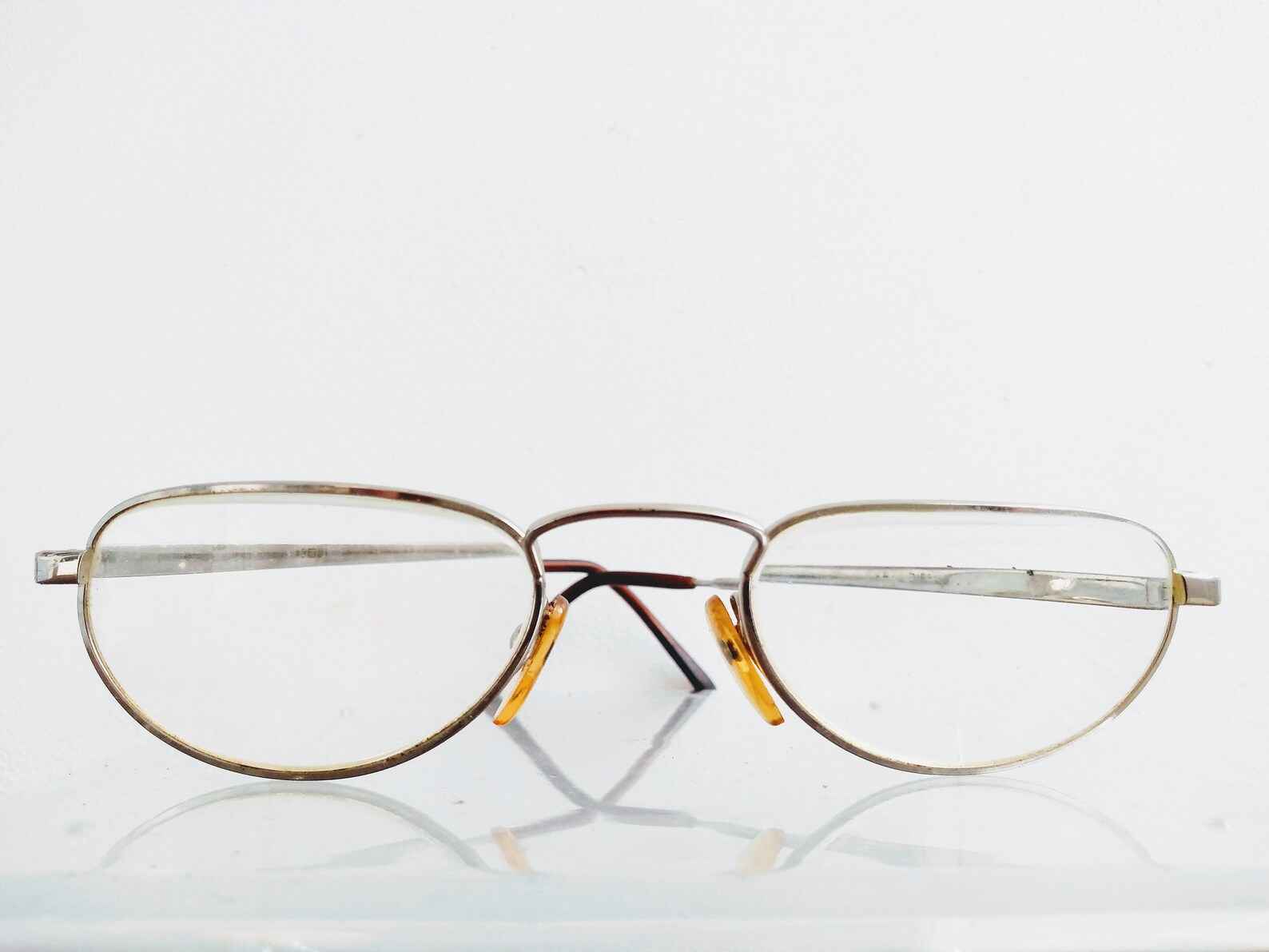 Vintage English Thick Lensed Prescription Glasses Spectacles - Etsy