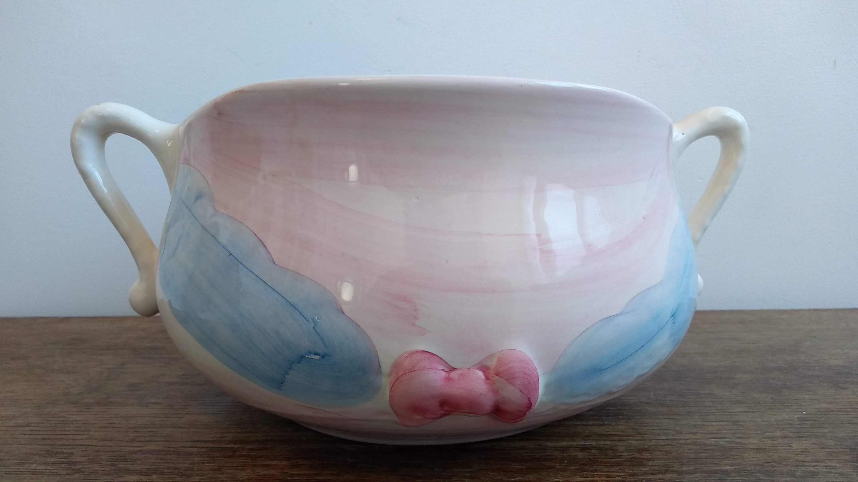 Vintage French Wife Bride Eye Large Ceramic Chamber Pot Traditional ...