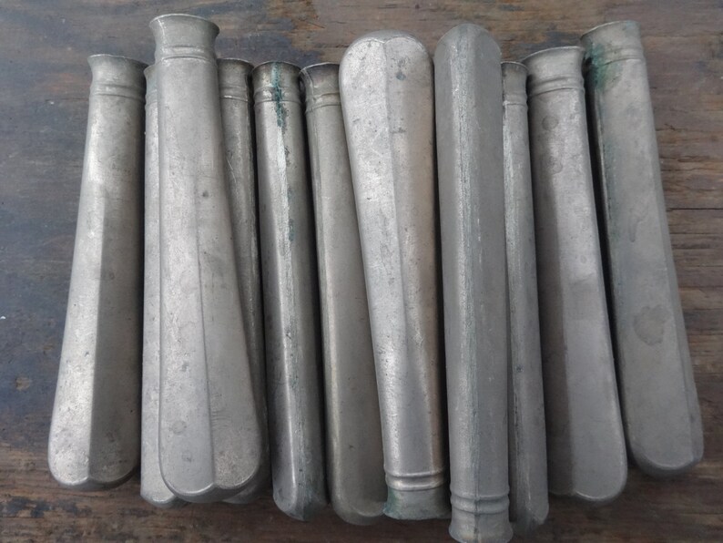 Vintage English Sheffield Unfinished Rattail Medium Handle - Etsy