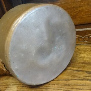 Vintage French Copper Cooking Pot Saucepan Bashed Bruised Old Dented ...