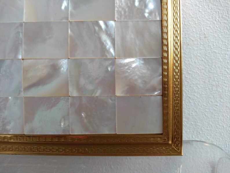 Vintage French Compact Gold Metal Powder Puff Case Decorated | Etsy