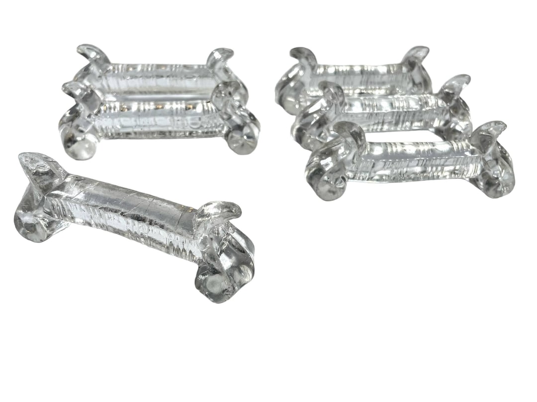 Vintage French Glass Cutlery Chopstick Silverware Flatware Table Knife ...