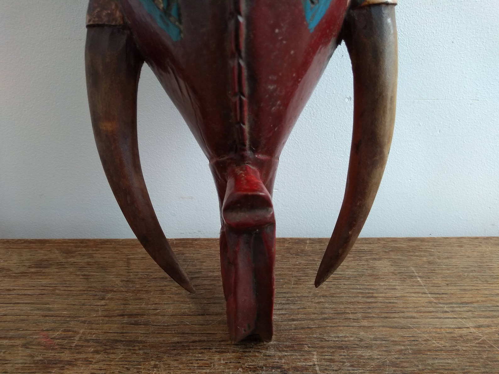 Vintage Indian Elephant & Bird Mask Handmade Nepal Wall Hanging Decor ...