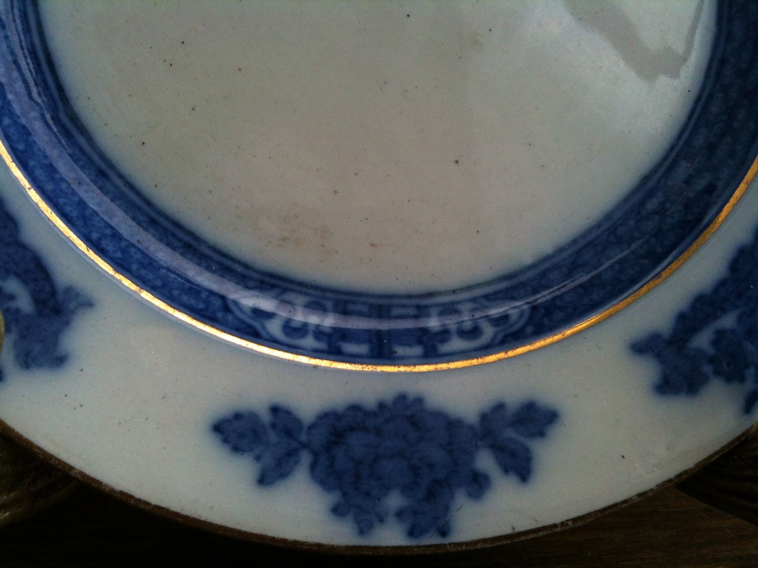 Vintage English Blue and White Dragon Side Plate Circa 1930's / English ...