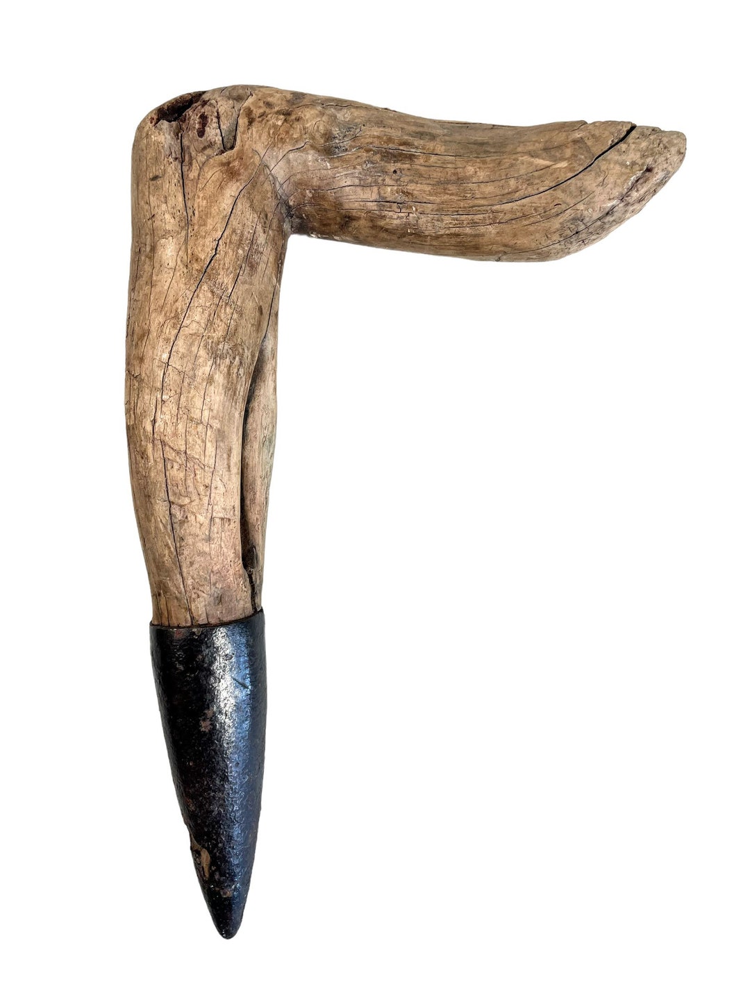 Vintage French Dibber Seed Planting Hole Making Gardener Tool Gift ...