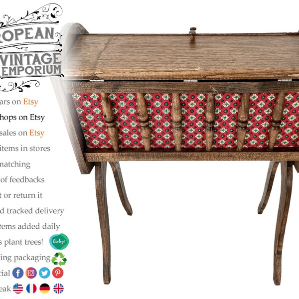 Standing Sewing Box - Etsy