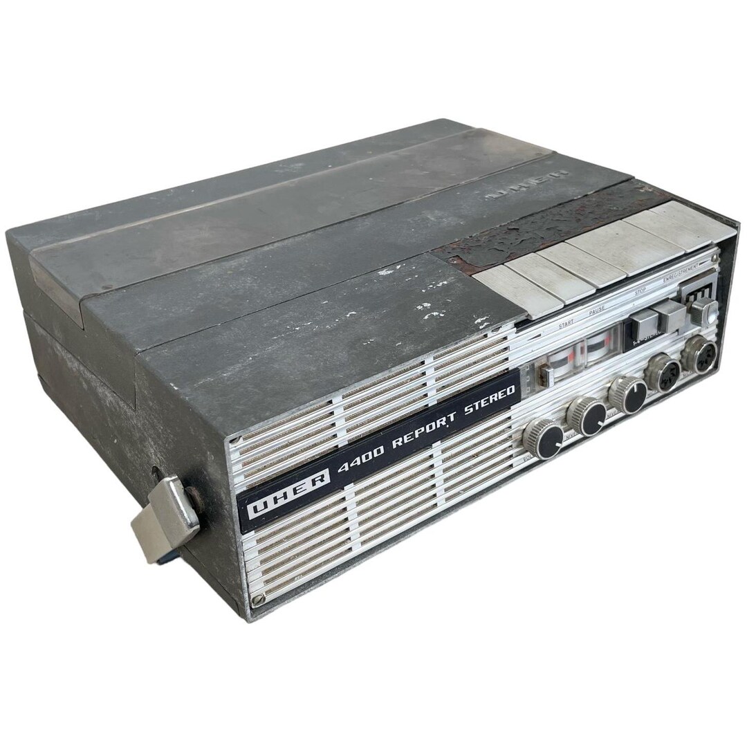 Vintage Uher 4400 Report Stereo Reel to Reel Portable Tape Player ...