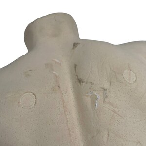 Vintage French Male Torso Mannequin Styrofoam Hard Foam Lifesize Dummy ...