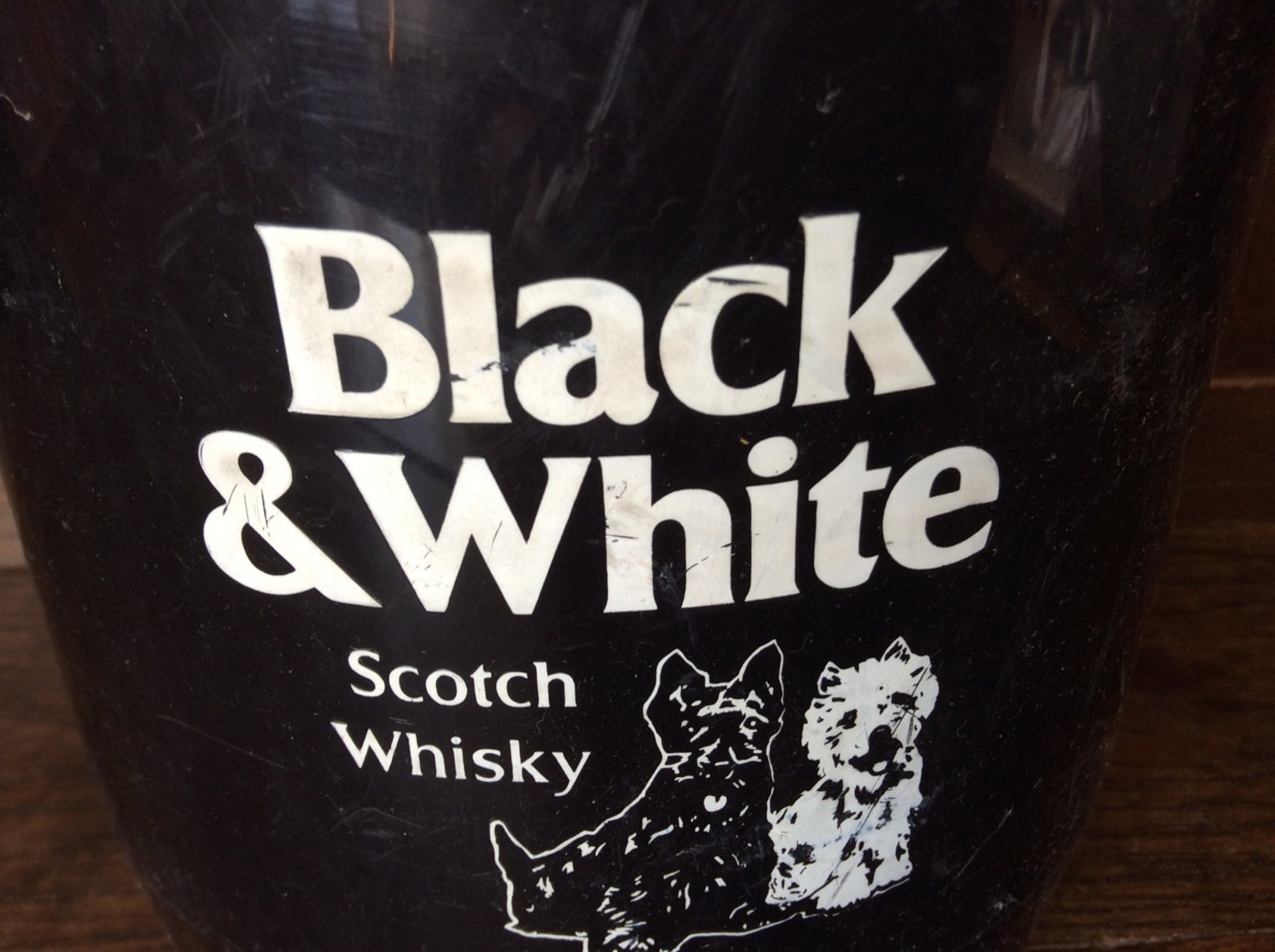 Vintage Scotch Whiskey Plastic Ice Bucket Cooler Circa | Etsy