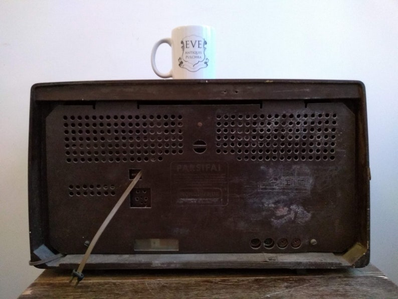 Vintage West German Large Valve Radio Nordmende Wooden Cased Case ...