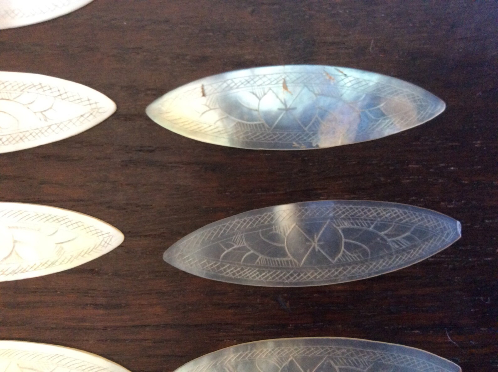 Antique Chinese Mother of Pearl Gaming Gambling Counters Set - Etsy