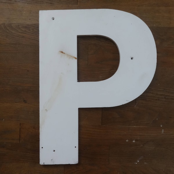 Wooden Letter P - Etsy
