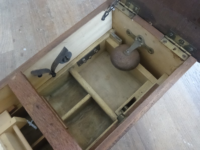 Antique English Wood Wooden Register Cash Money Till Bank Safe - Etsy