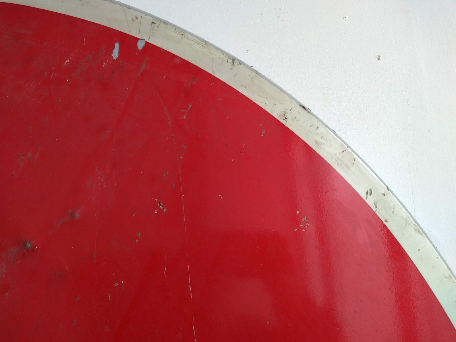 Vintage French No Entry Sign Extra Large Motorway Bashed - Etsy