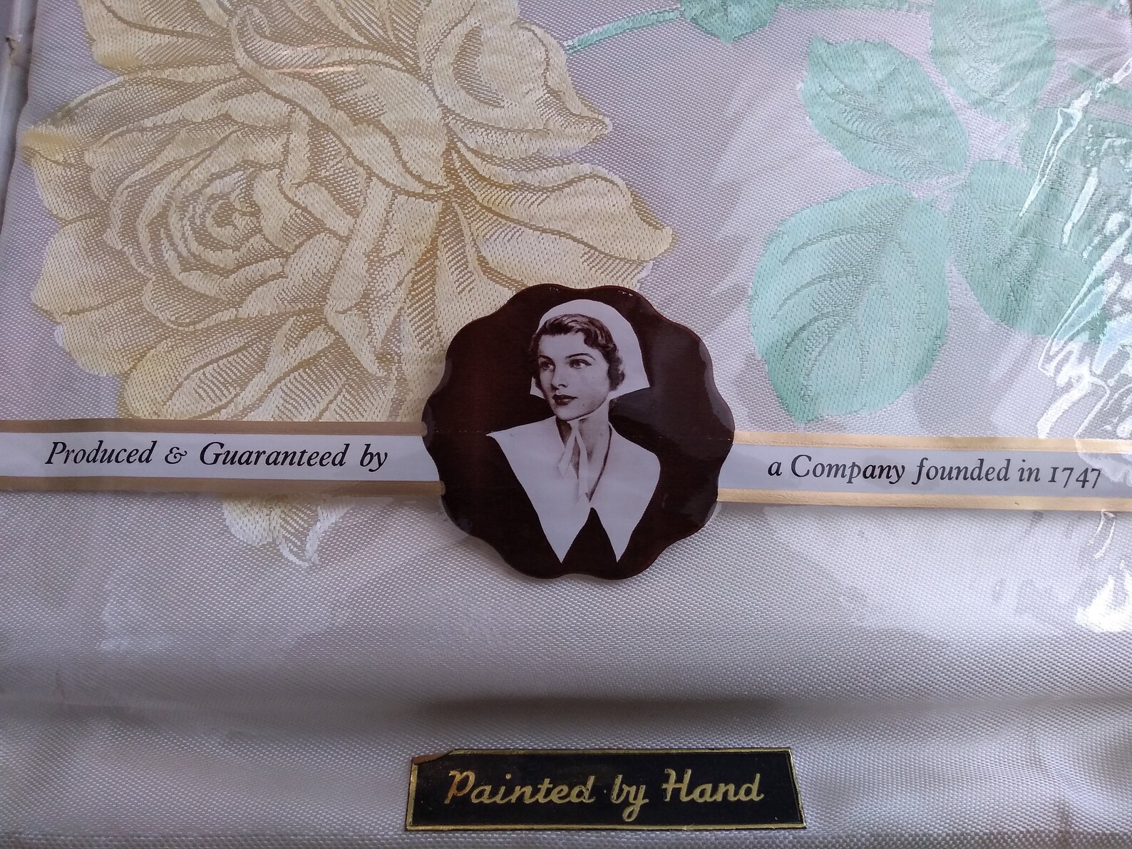 Vintage English Dorcas Upton Ashley Hand Painted Ivory - Etsy