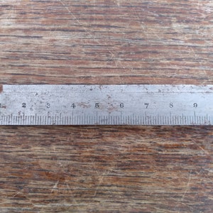 Vintage French Measuring Calipers Size Measure Gauge Machinest Builders ...