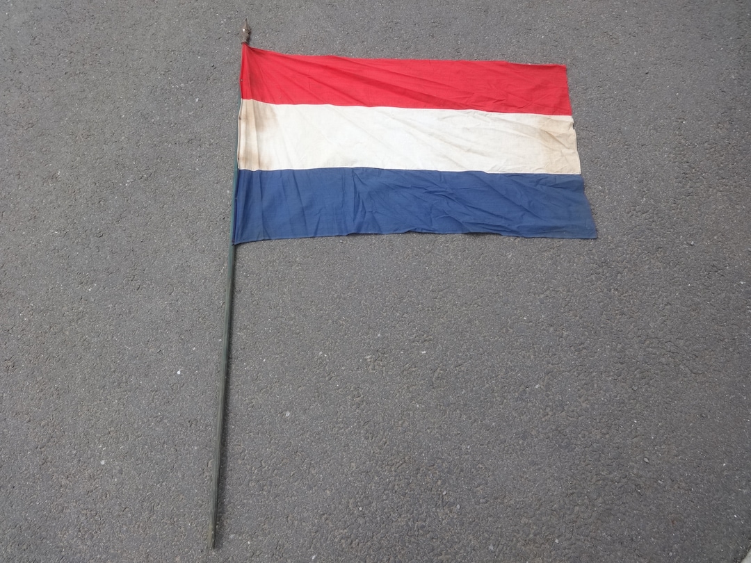 Vintage French Netherlands Large Flag Tricolore Drapeau De La France ...