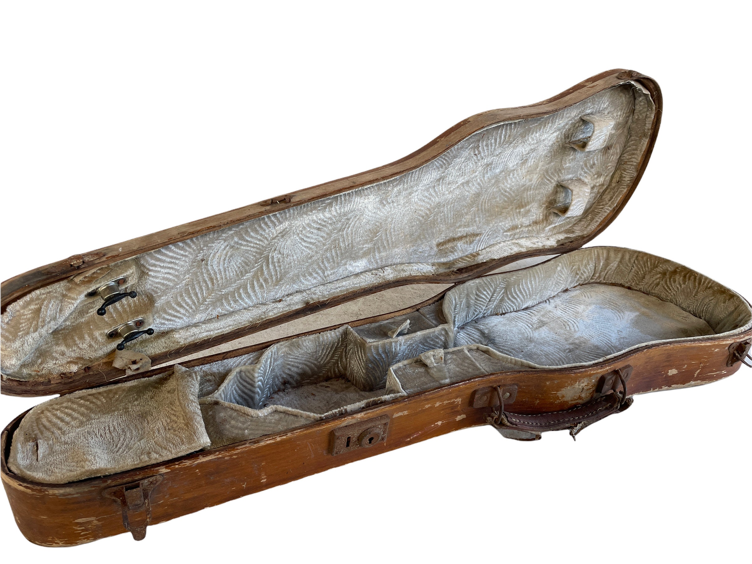 Vintage French Violin String Musical Instrument Wooden Case | Etsy