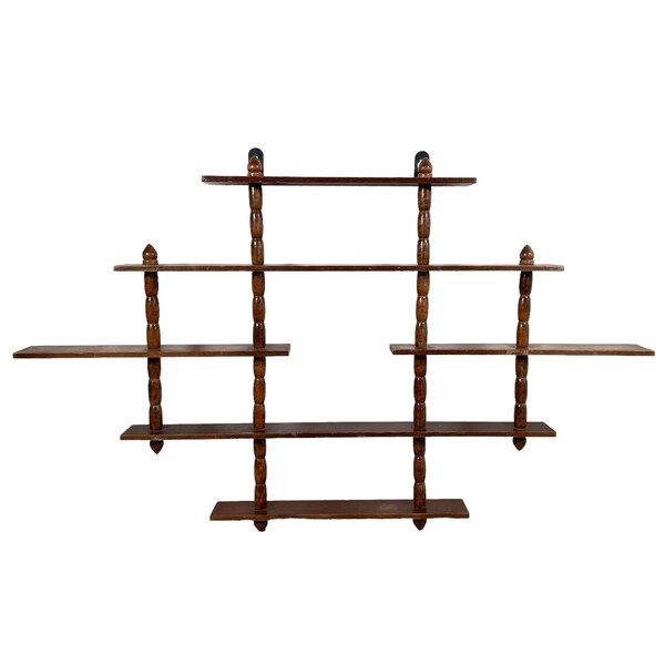 Wooden Shelf Display Stand - Etsy