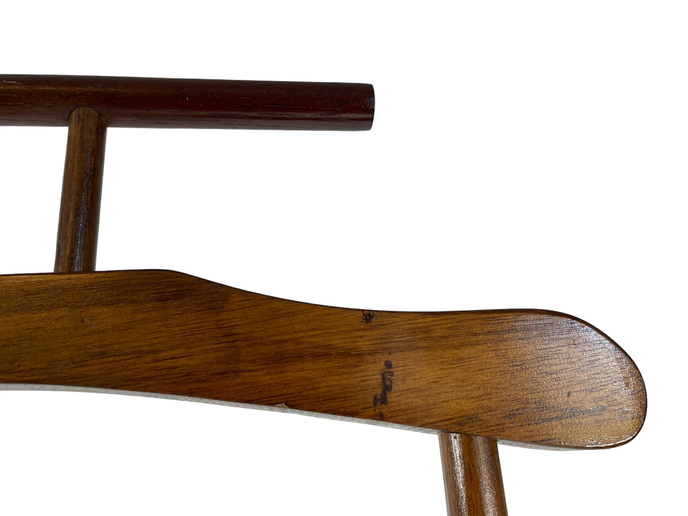 Vintage French Valet Butler Stand Wooden Clothes Hanger Suit Costume ...