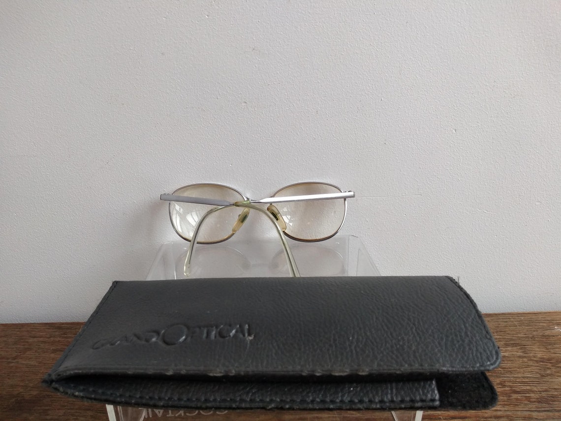 Vintage English Ginetta Thick Lensed Prescription Glasses - Etsy